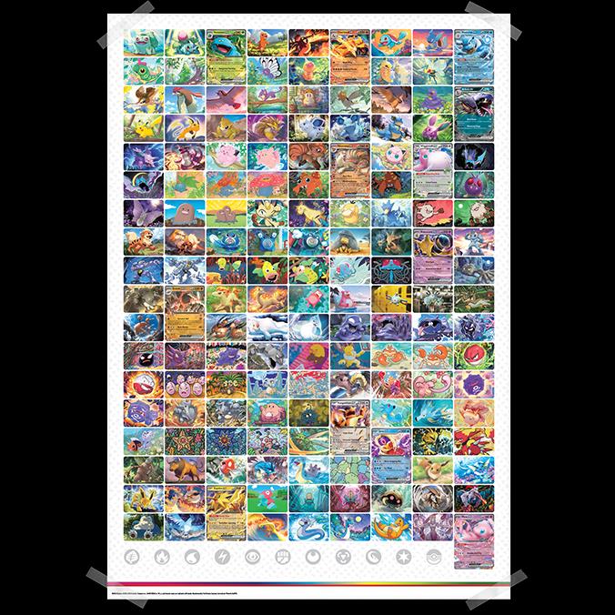 POKEMON TCG Scarlet & Violet 151 Poster Collection – NewBee Toys