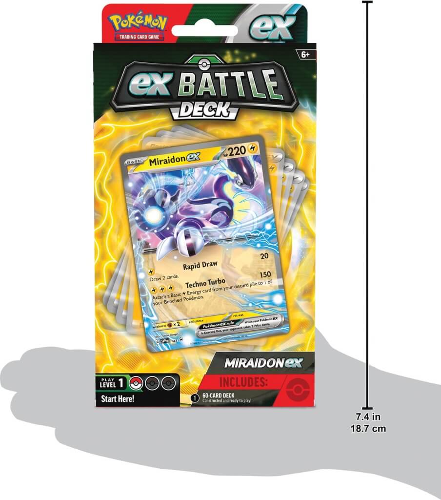 POKÉMON TCG Victini & Miraidon ex Battle Deck Pre-Order – NewBee Toys