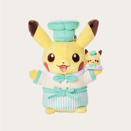 Stuffed Toy Pikachu Sweets by Pokémon Cafe Patissiere Pikachu – NewBee Toys